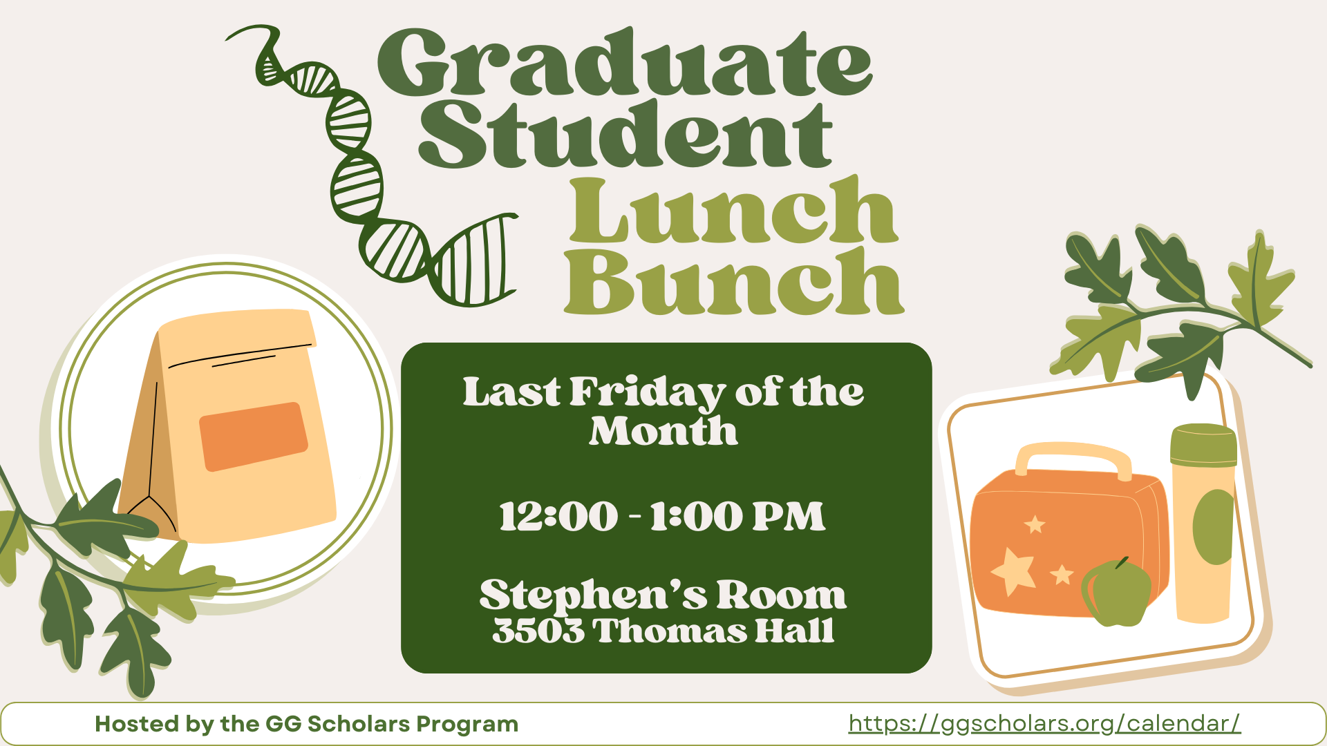 Graduate Student Lunch Bunch | Genetics and Genomics Academy